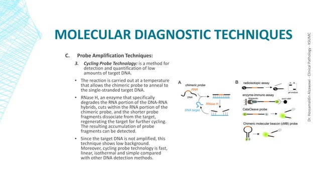 Molecular diagnostic techniques | PPTX | Infectious Diseases | Diseases and Conditions