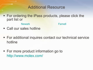 iPass Interconnect System | PPT | Computer Peripherals | Computing