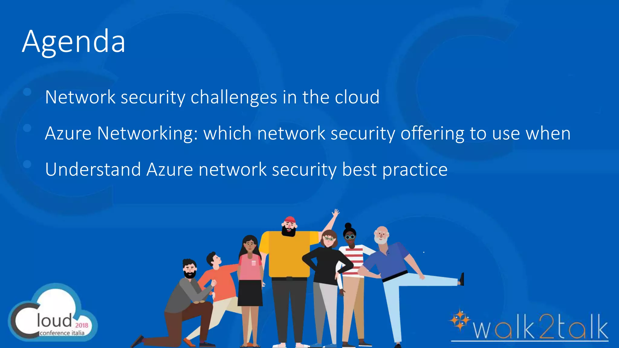 CCI2018 - Azure Network - Security Best Practices | PPTX