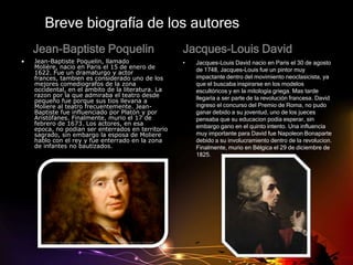 Moliere y jacques louis | PPTX