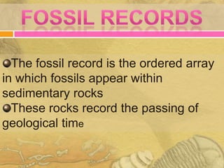 terrestrial fossil records and paleogeography | PPTX