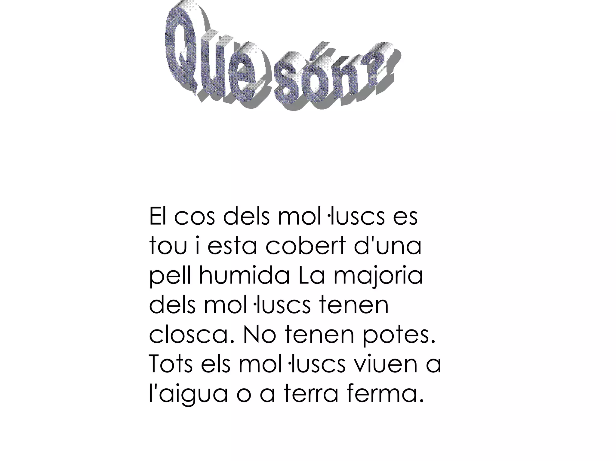 Mol·luscs | ODP