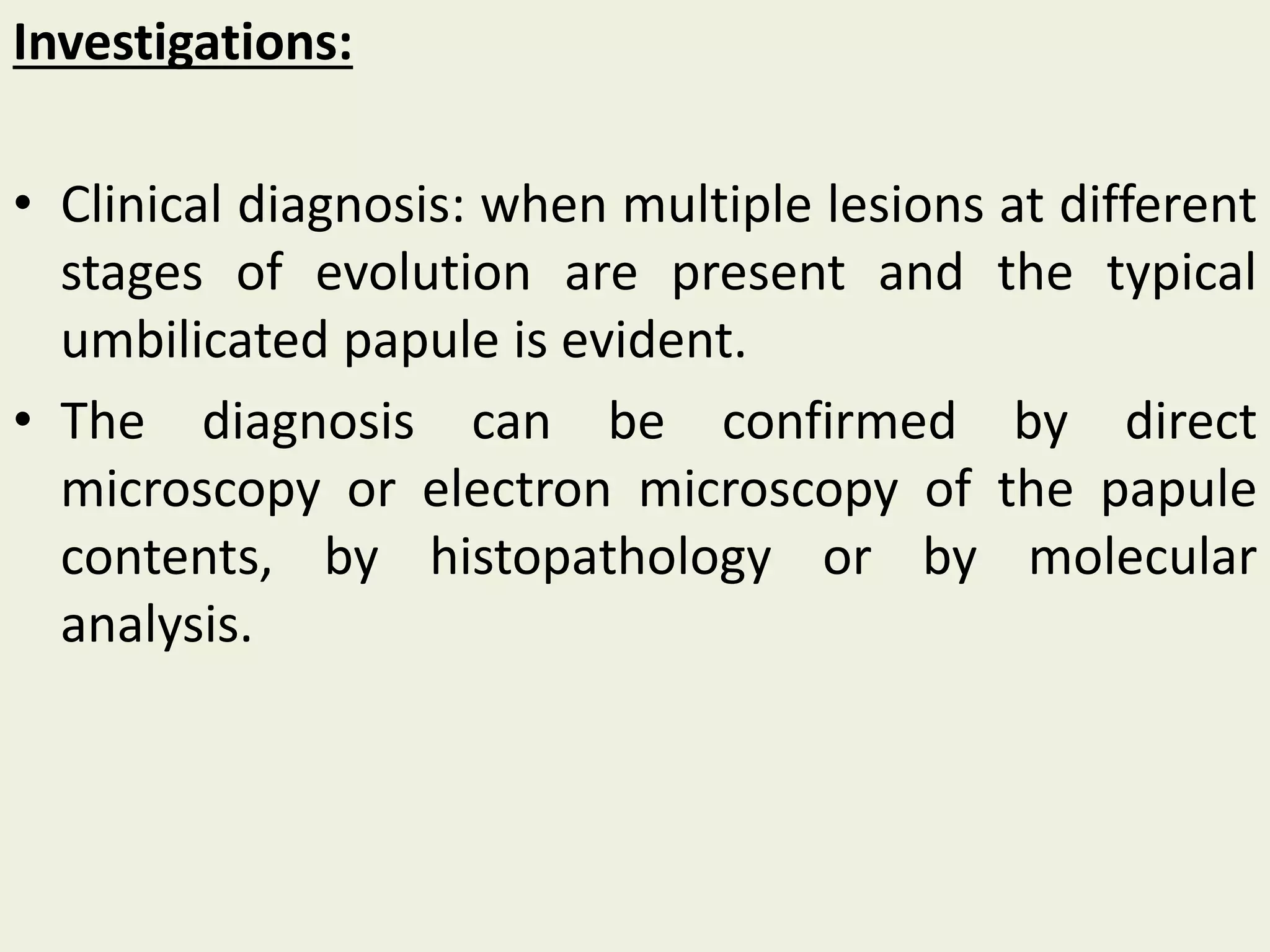 Molluscum contagiosum Made Extremely Simple | PPTX