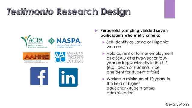Employing a Testimonio Methodology to Illuminate the Career Pathways of ...
