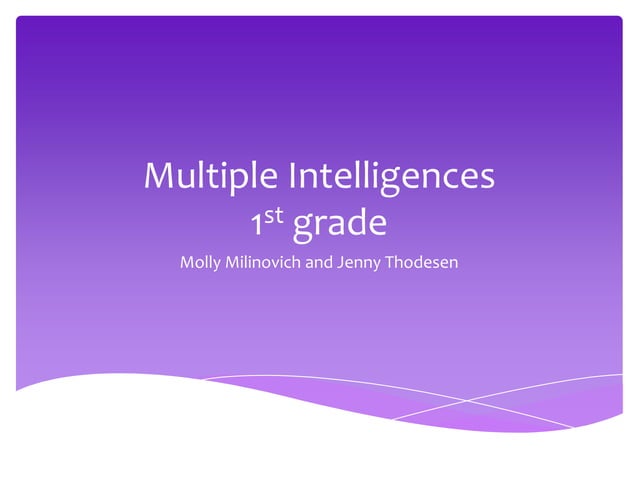 Multiple Intelligence | PPTX