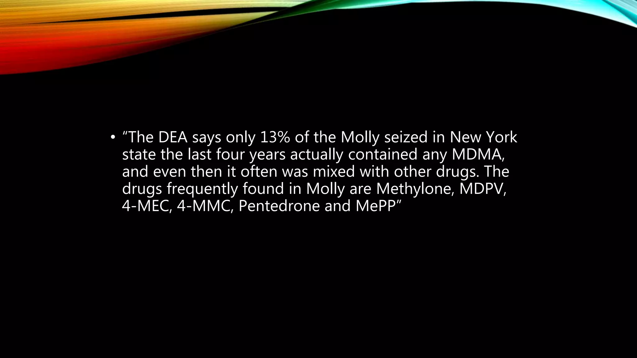 MDMA/Molly/Ecstasy Powerpoint | PPTX