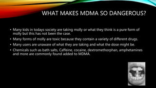 MDMA/Molly/Ecstasy Powerpoint | PPTX