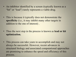 Inhibiting Signalling pathways through Rational Drug design | PPT