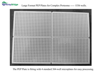 PEP Functional Proteomics Technology | PPT