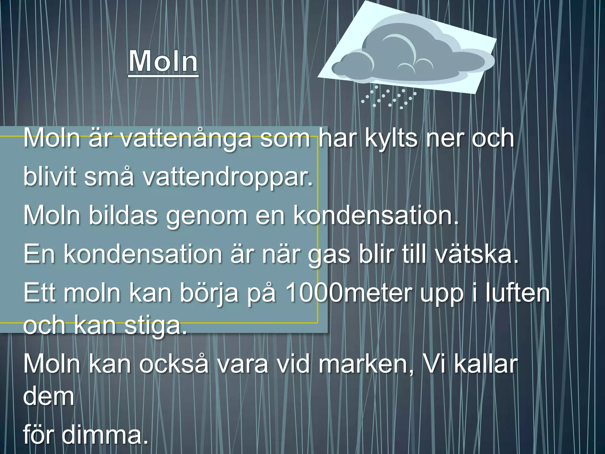 Moln | PPTX