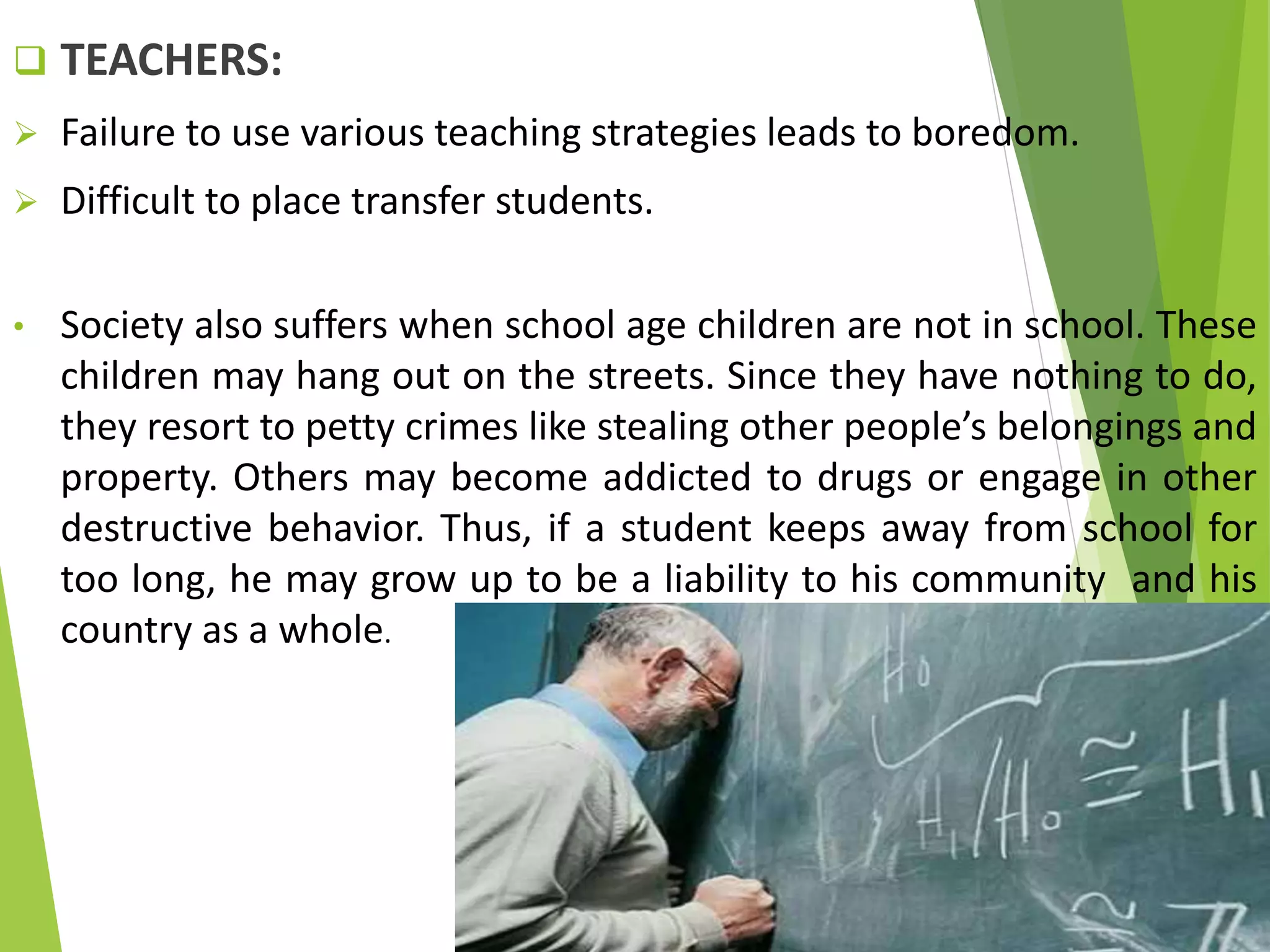 CAUSES AND EFFECTS OF ABSENTEEISM | PPTX