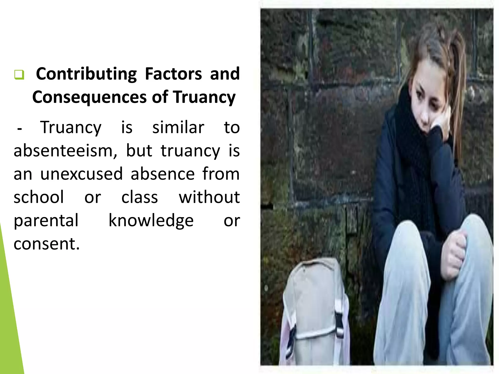 CAUSES AND EFFECTS OF ABSENTEEISM | PPTX