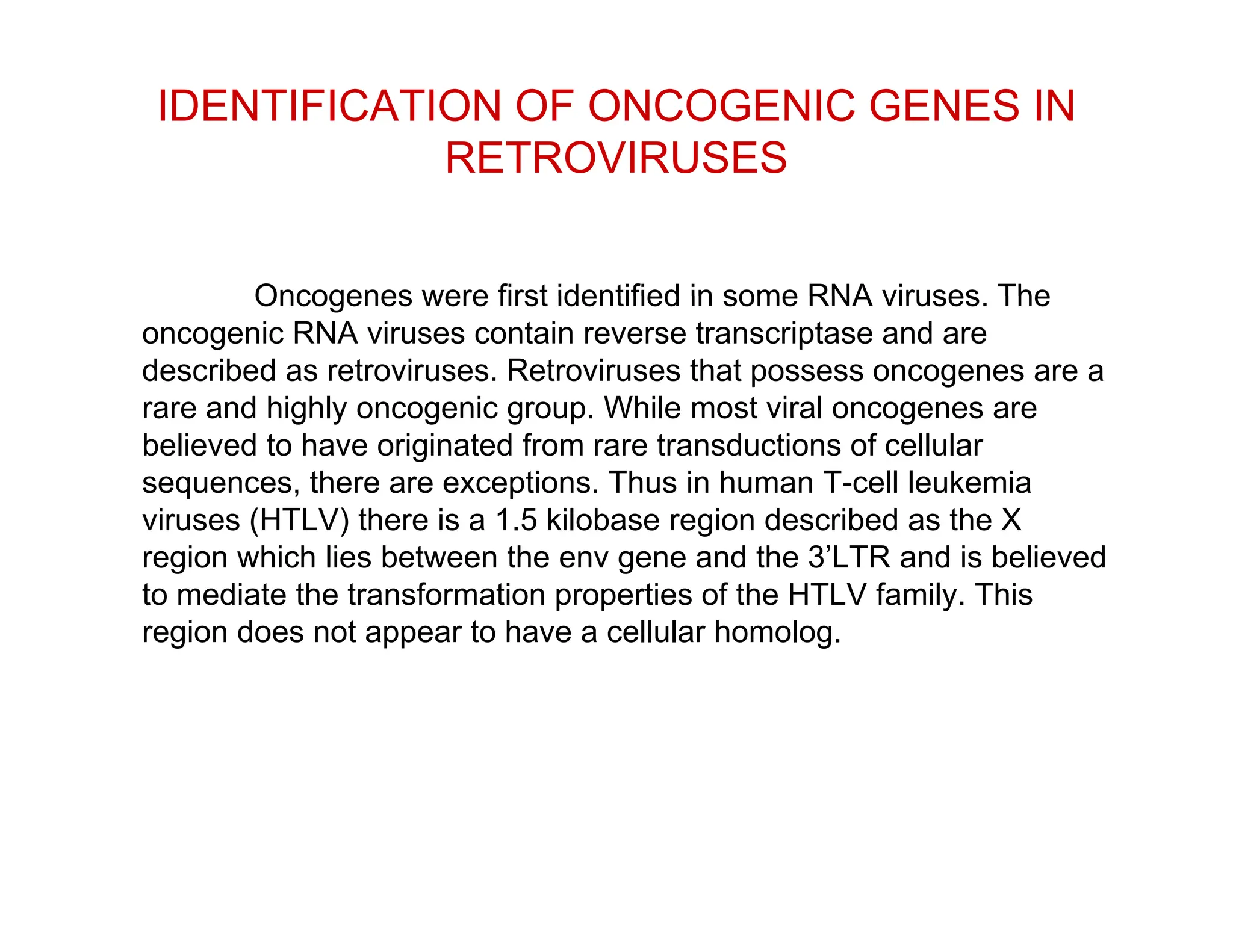Oncogenesis is due to uncontrolled cell growth | PPT