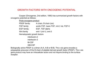 Oncogenesis is due to uncontrolled cell growth | PDF