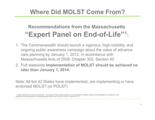 Medical Orders for Life Sustaining Treatment: An Overview | PDF ...