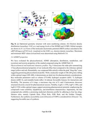 MOLSTRUC Unveiling Structural Features, Chemical Reactivity, and ...
