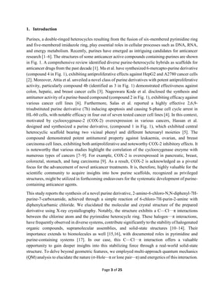 MOLSTRUC Unveiling Structural Features, Chemical Reactivity, and Bioactivity of a Newly ...