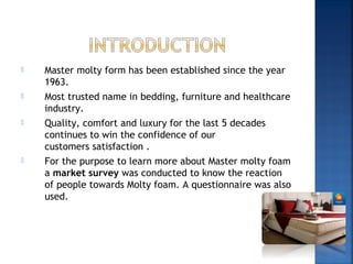 Molty foam | PPT