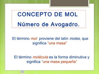 Ejemplos De Números De Avogadros