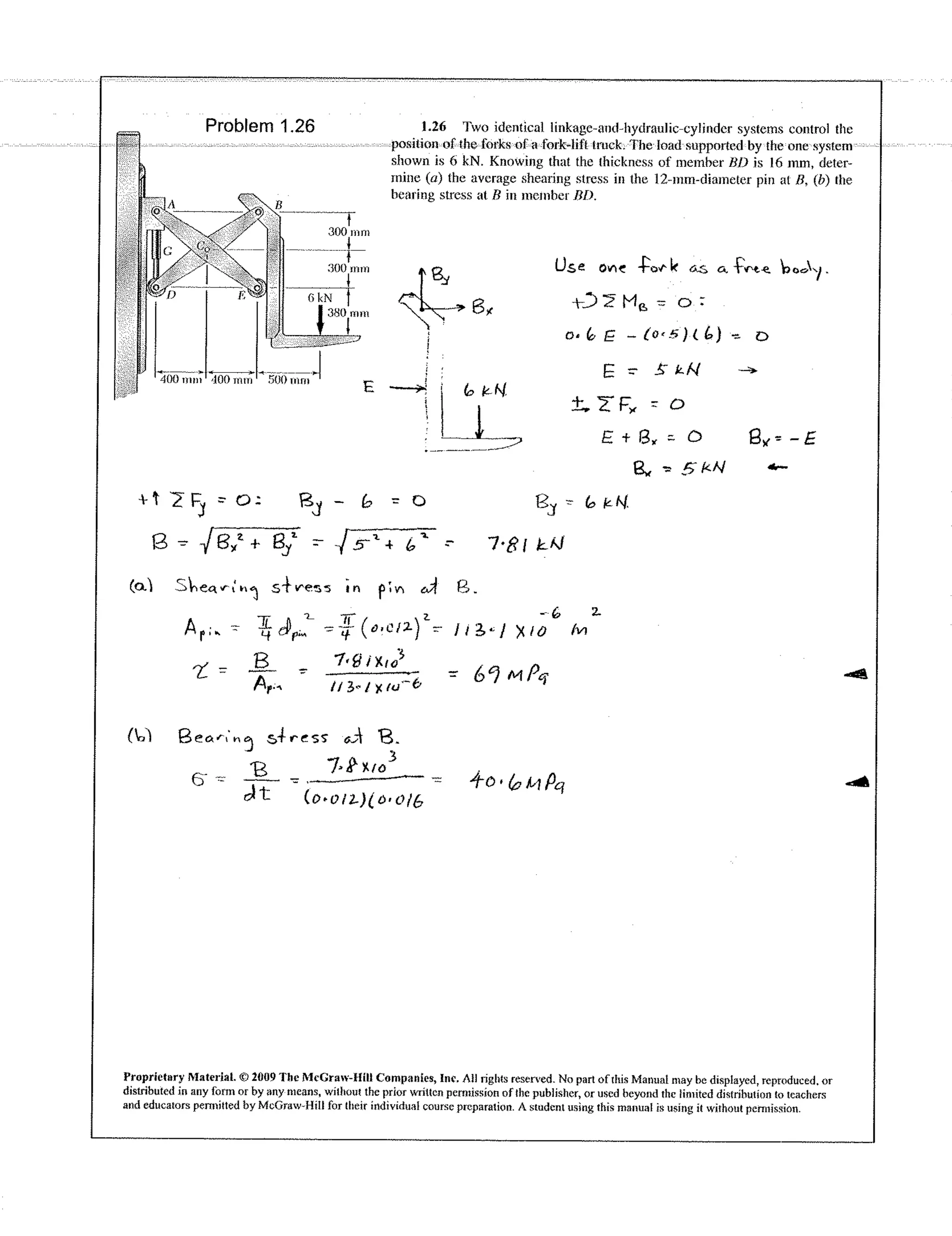 solution manual of mechanics of material by beer johnston | PDF