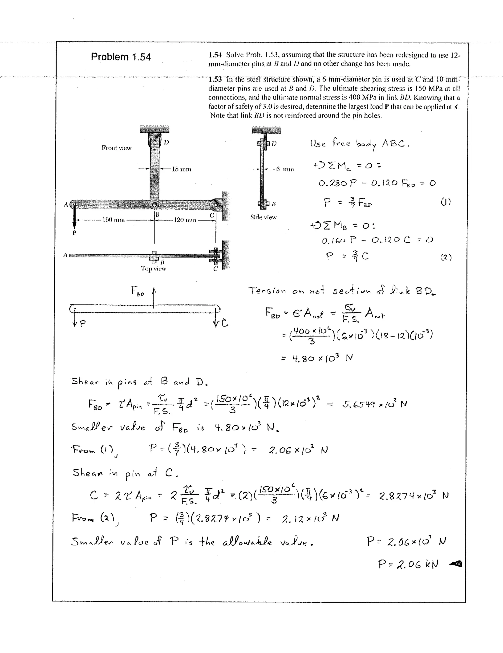 solution manual of mechanics of material by beer johnston | PDF