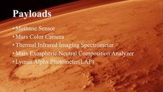 Mars Orbiter Mission | PPTX