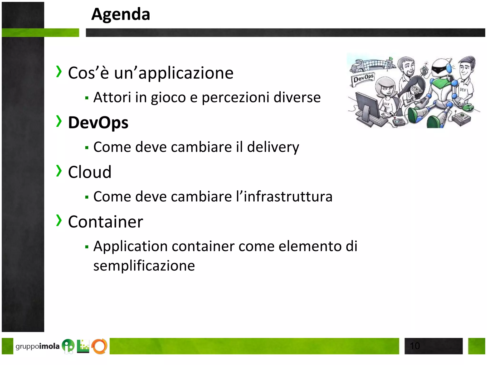 Devops, Cloud e Container | PPT