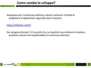 Devops, Cloud e Container | PPT