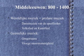 Middeleeuwen Volkslied en Kunstlied | PPT