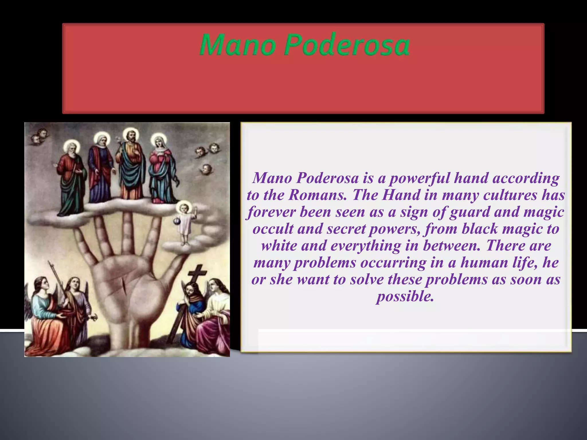 Mano Poderosa | PPT