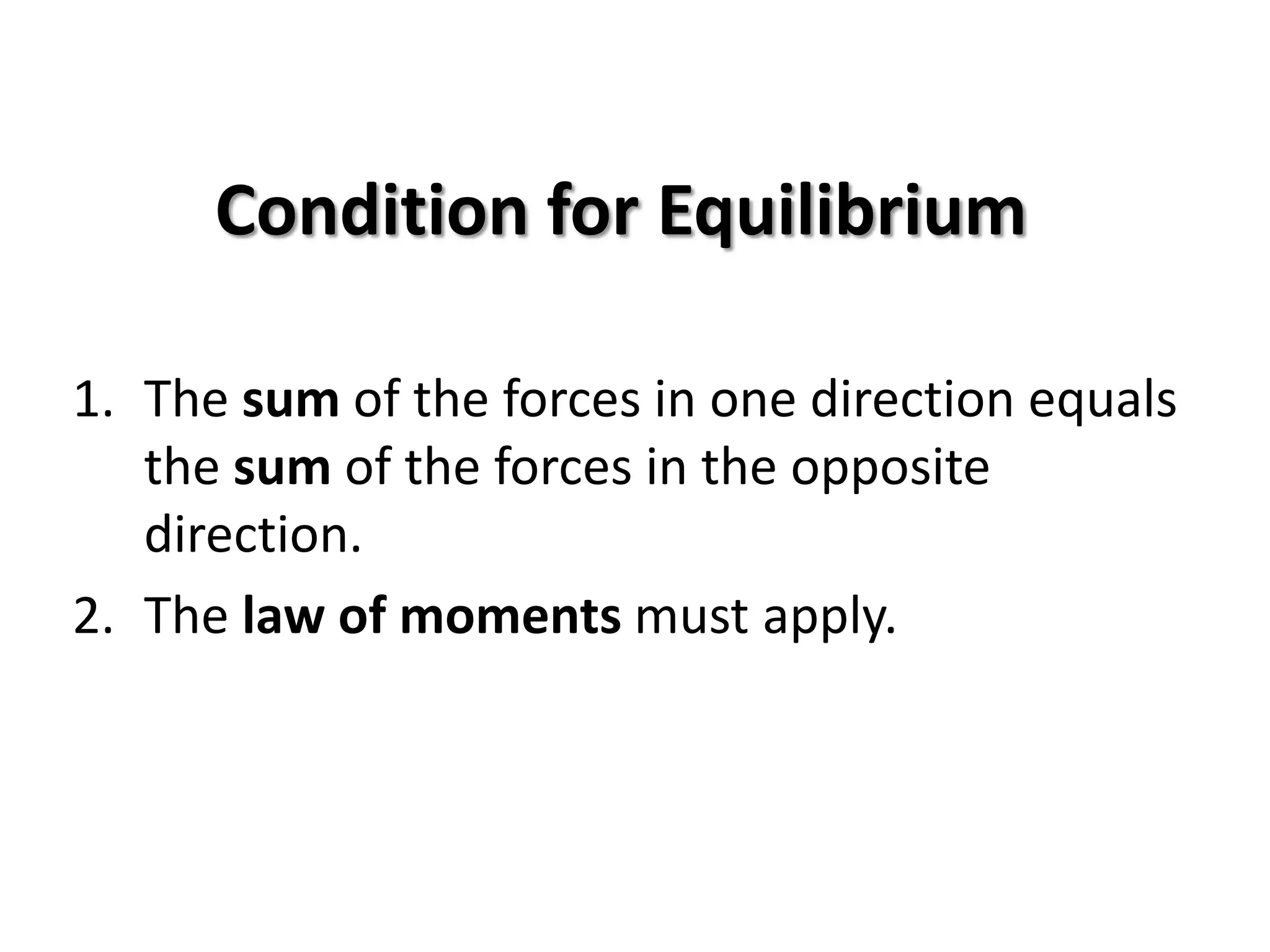 Moment and levers | PPSX