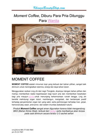 Moment coffee sachet | PDF