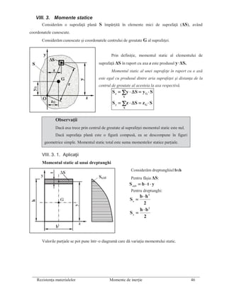 Moment de inertie | PDF