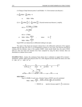 Moment distribution method | PDF