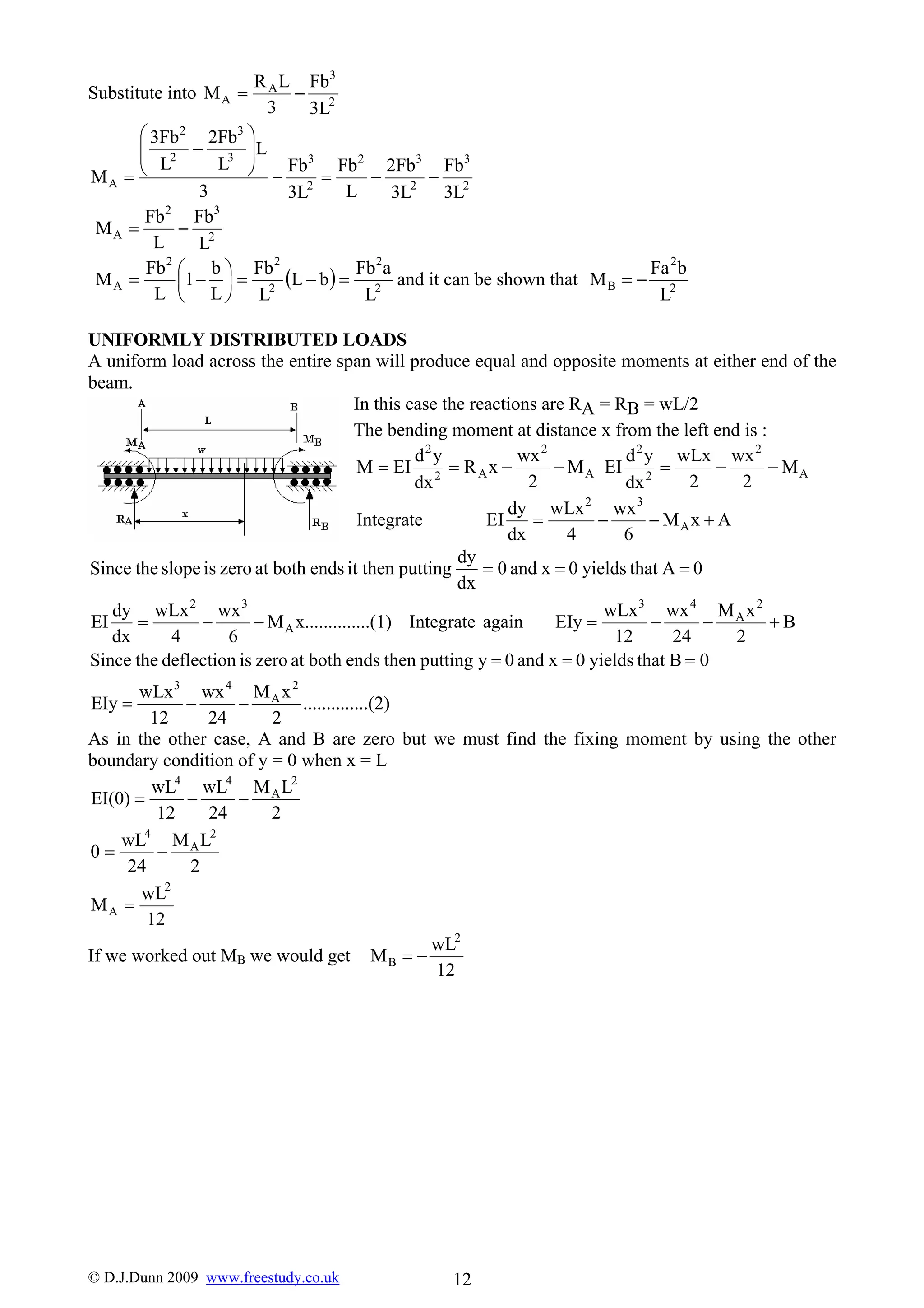 Moment distribution method 2 | PDF