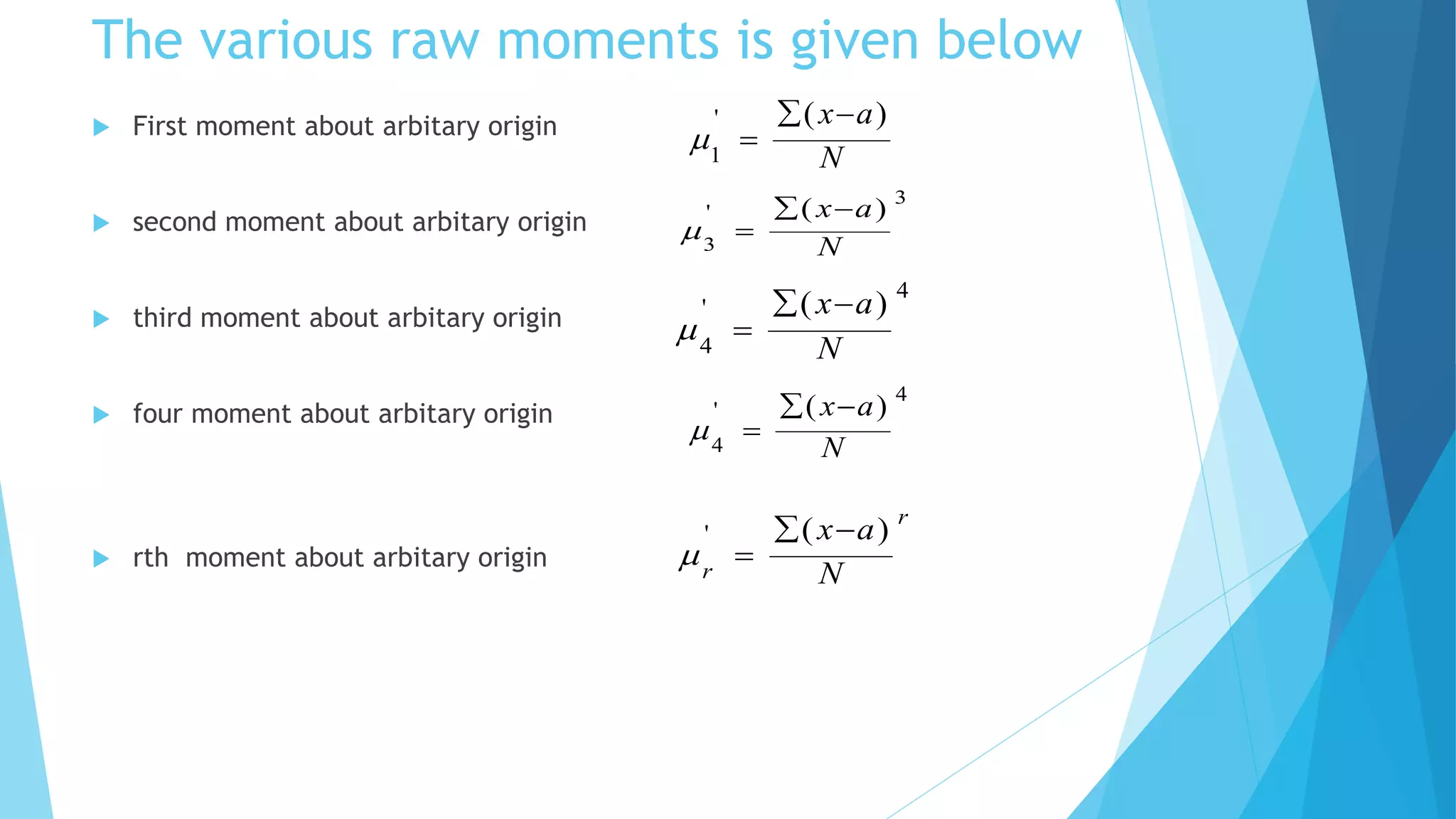 Moment introduction | PPTX