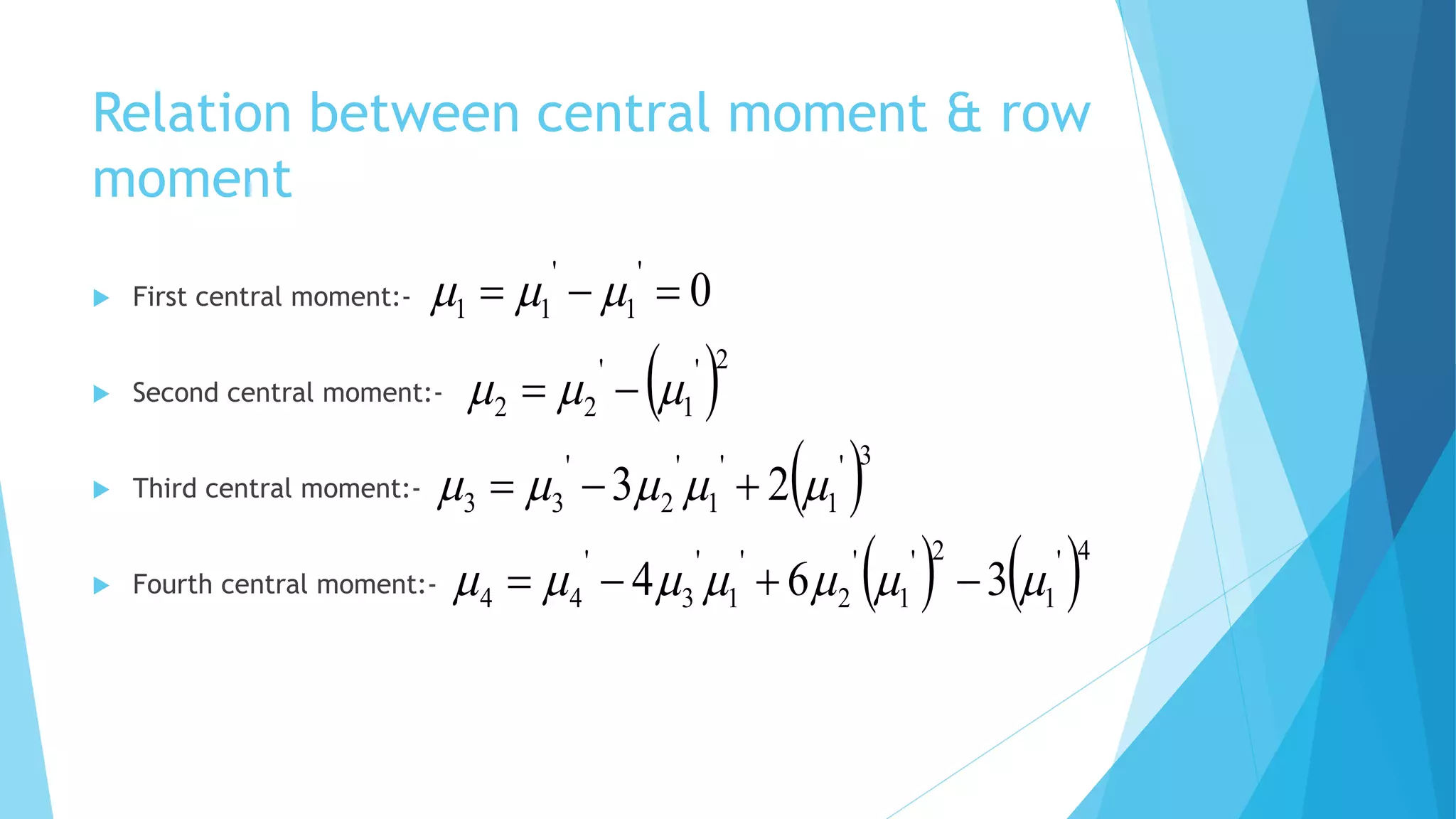 Moment introduction | PPTX