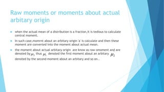 Moment introduction | PPTX