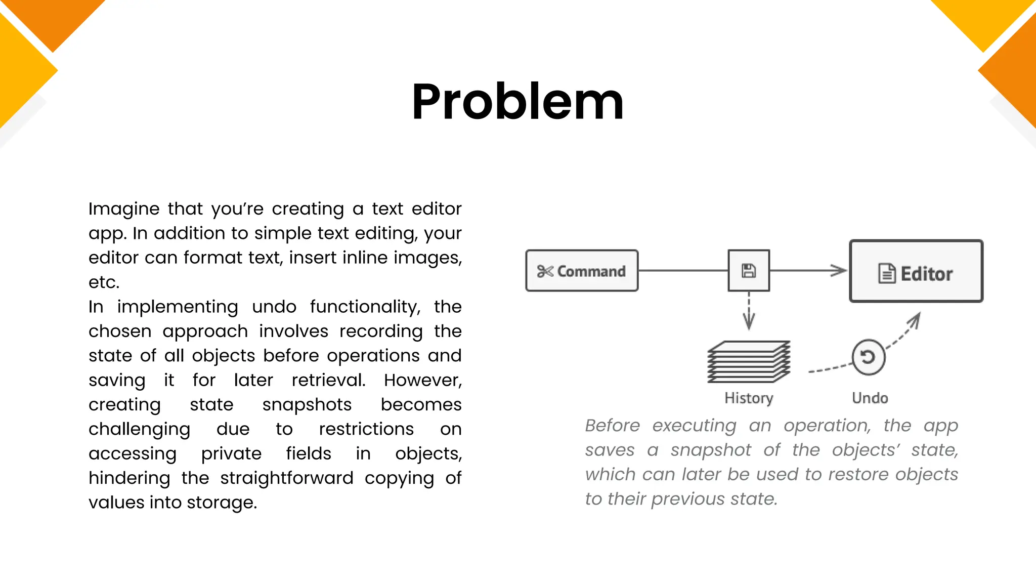 Momento Design Pattern- A brief Understanding | PPTX