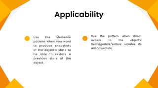 Momento Design Pattern- A brief Understanding | PPTX