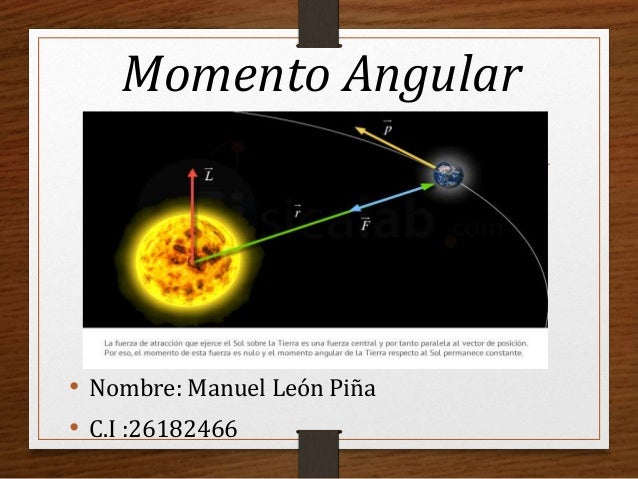 Momento angular
