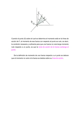 Momento de una Fuerza | PDF