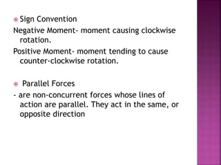 Moment of force | PPTX