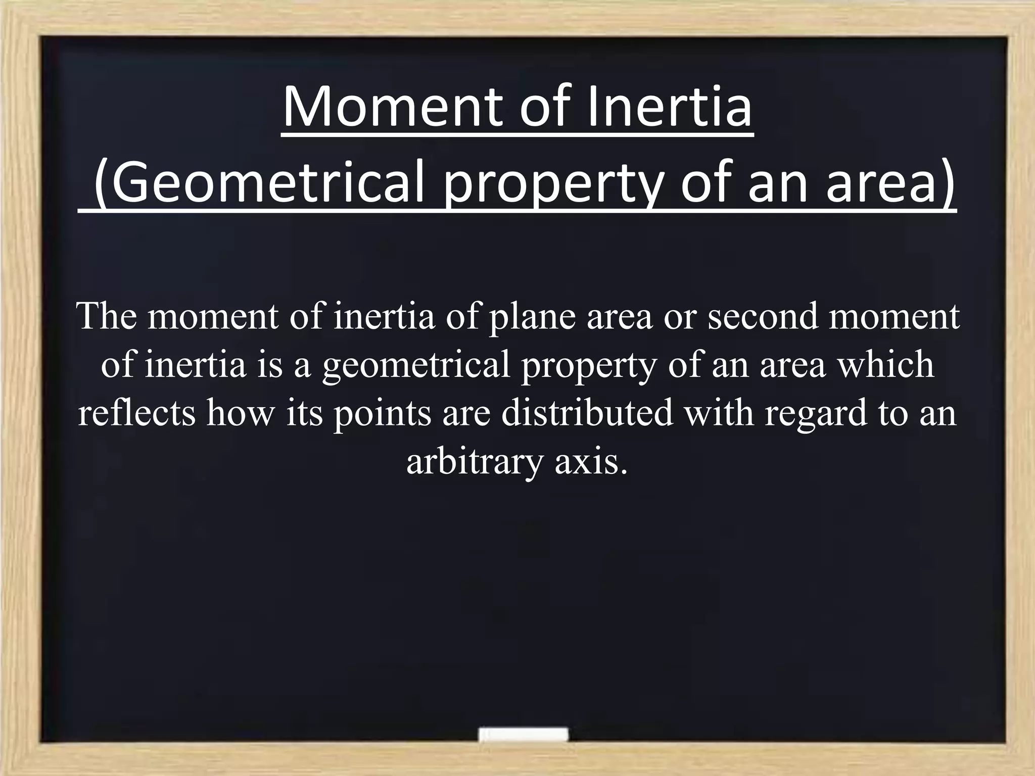 Moment of inertia | PPTX