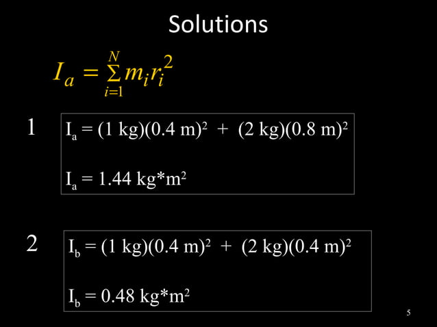 Moment of inertia | PPT | Physics | Science
