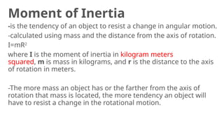 General Physics 1 Moment of Inertia.pptx