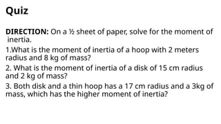 General Physics 1 Moment of Inertia.pptx