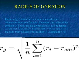 Moment of inertia (1) | PPT