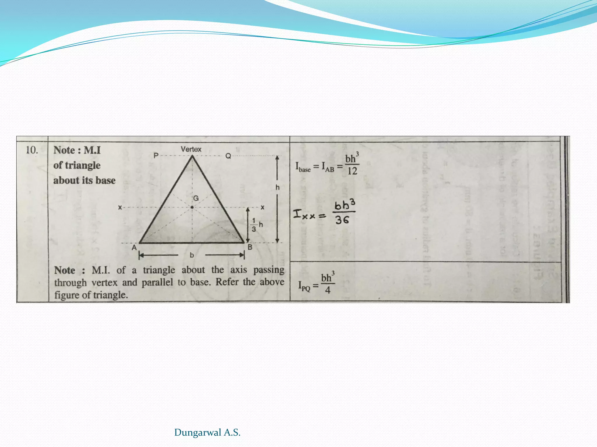 Moment of inertia | PDF