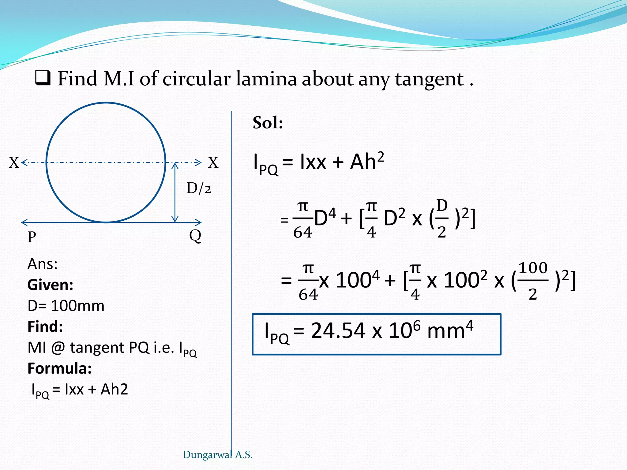 Moment of inertia | PDF